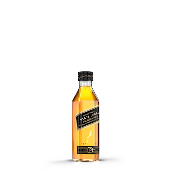 Johnnie Walker Black Label Blended Scotch Whisky 5cl - УИСКИ ДЖОНИ ...